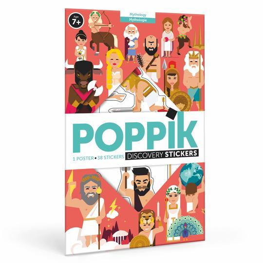 Ελληνική Μυθολογία - Αφίσα - Αυτοκόλλητα - Poppik - από 7 ετών - Greek ...